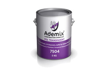 Ademix 7504 Pol Transparent - Ademix | Yapı Kimyasalları ve Boya